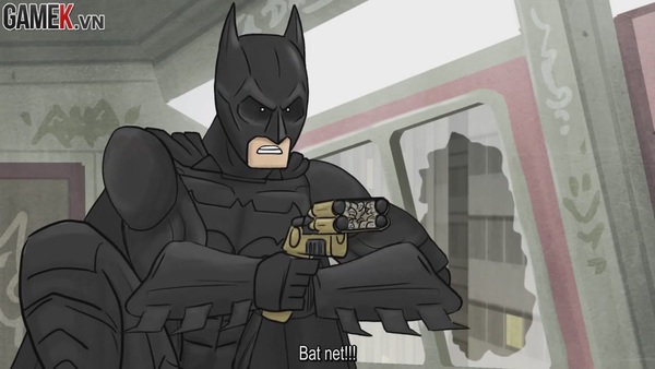 Cười lăn lộn với clip hài "Batman Begins - một cái kết khác" - Vietsub